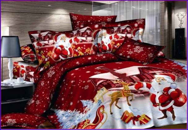 39 Graceful Christmas Bedroom Decor Ideas - Homeoholic